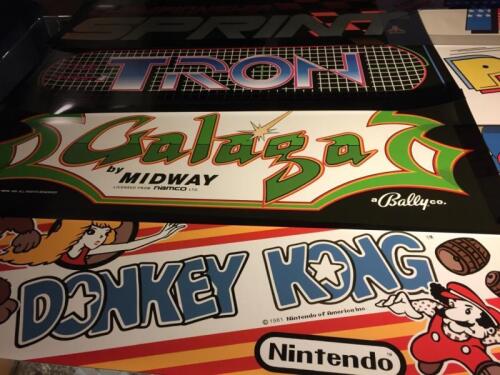 80'S CLASSIC ARCADE GAME MARQUEE'S HIGH RES.