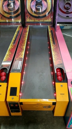 FIREBALL FURY ALLEY ROLLER REDEMPTION GAME BAYTEK