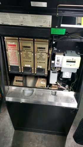 ROWE BC3500 DOLLAR BILL COIN CHANGER MACHINE MARS DBA CONVERT