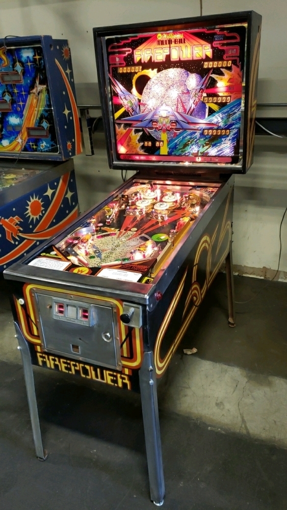 FIREPOWER MULTIBALL CLASSIC PINBALL MACHINE WILLIAMS 1980