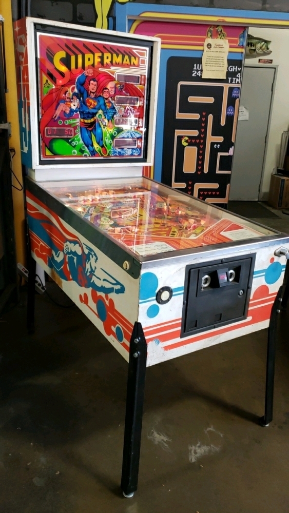 SUPERMAN WIDEBODY CLASSIC PINBALL MACHINE ATARI