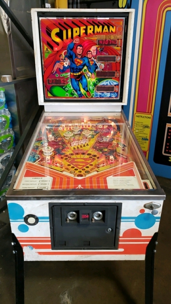 SUPERMAN WIDEBODY CLASSIC PINBALL MACHINE ATARI