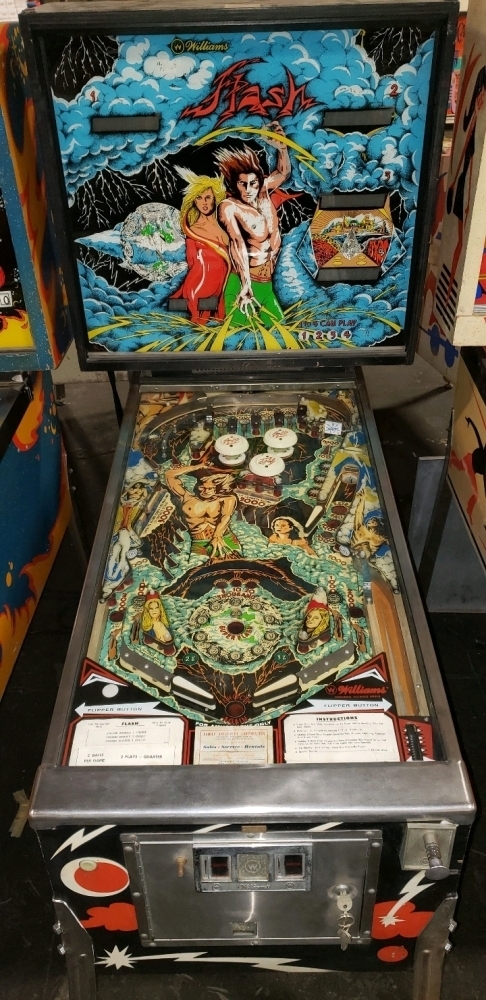 FLASH PINBALL MACHINE WILLIAMS 1979